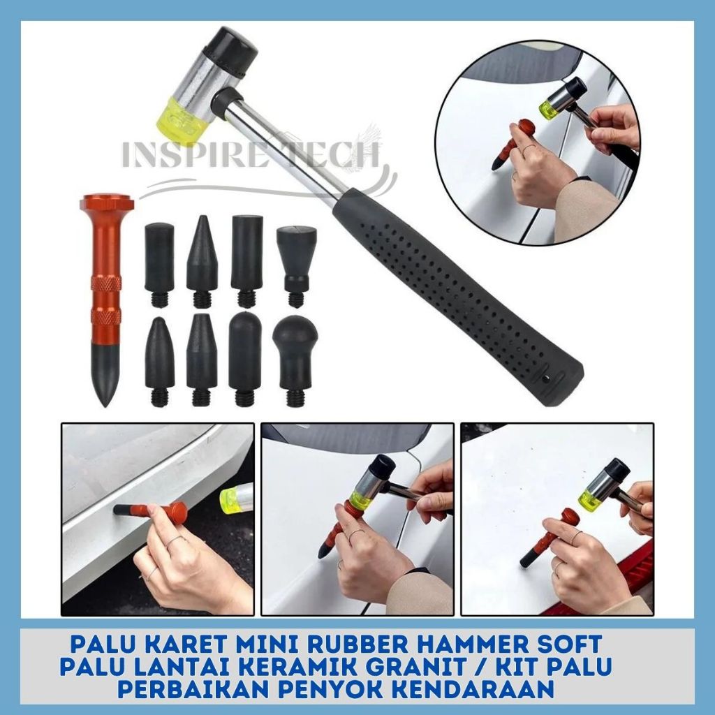 Jual Palu karet Mini Rubber Hammer Soft Palu Lantai Keramik Granit ...