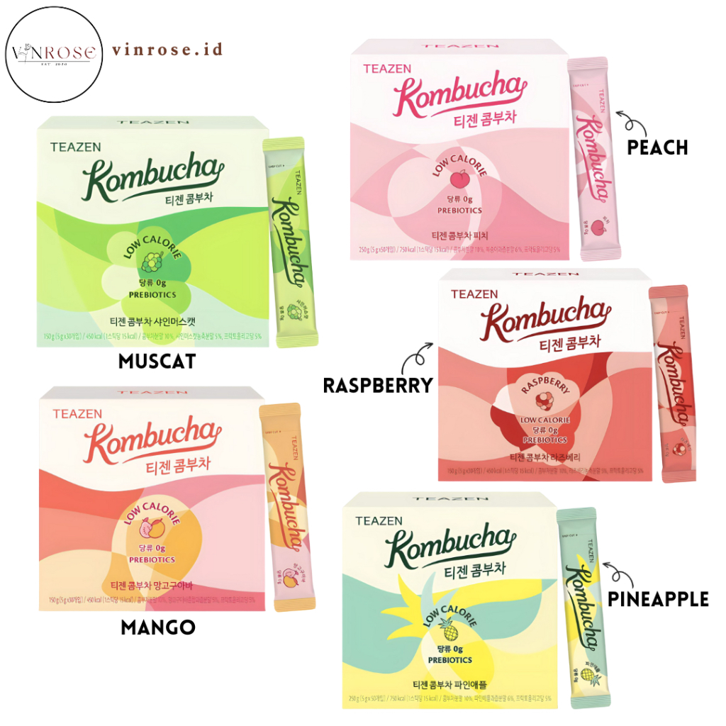 Jual [10 Sachet] Teazen Kombucha Tea Korea/ Teh Detoks Diet | Shopee ...
