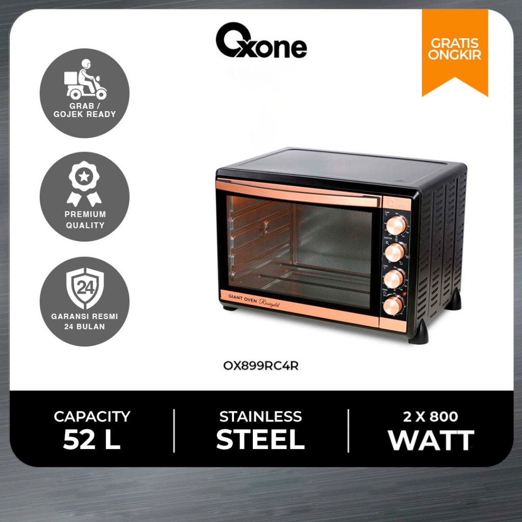 Jual OXONE OX899RC4R Giant Oven 3in1 Series | kapasitas 52 L | Jumbo ...