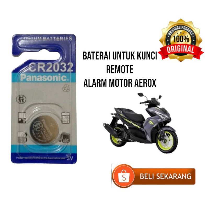 Jual Baterai Panasonic Untuk Kunci Remote Motor Aerox Original Bawan ...