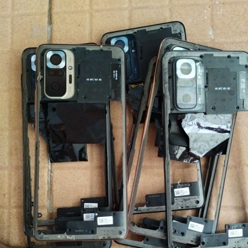 Jual BAZEL FRAME RANGKA TENGAH REDMI NOTE 10 PRO ASLI NEW MULUS ...