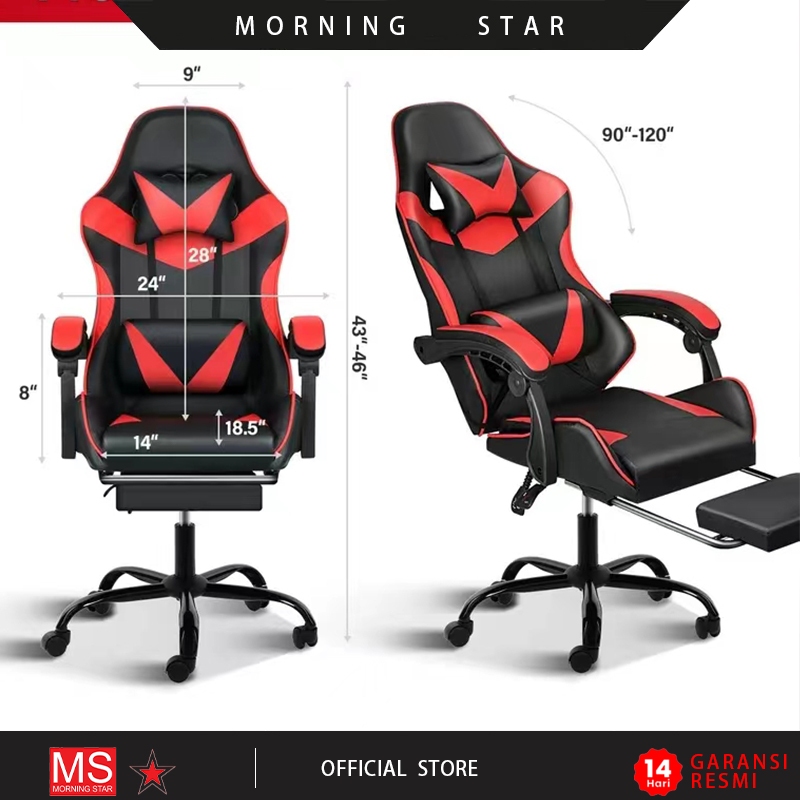 Jual Kursi Gaming / Kursi Gamers / Kursi Game Portable / Kursi Kantor ...