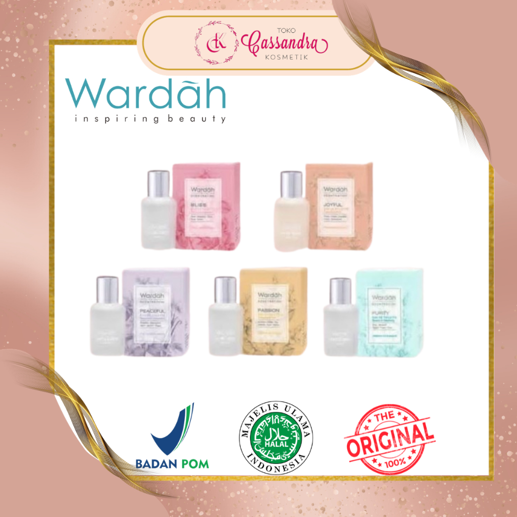 Jual WARDAH SCENTSATION EAU DE TOILETTE 35ml ALL VARIANT / WARDAH ...