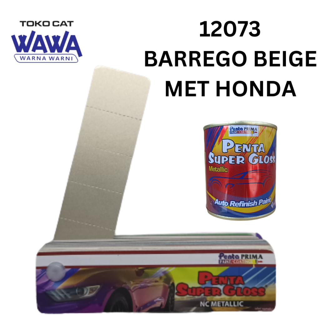 Jual Cat Duco Penta Super Gloss nc metallic BAREEGO BEIGE MET HONDA ...