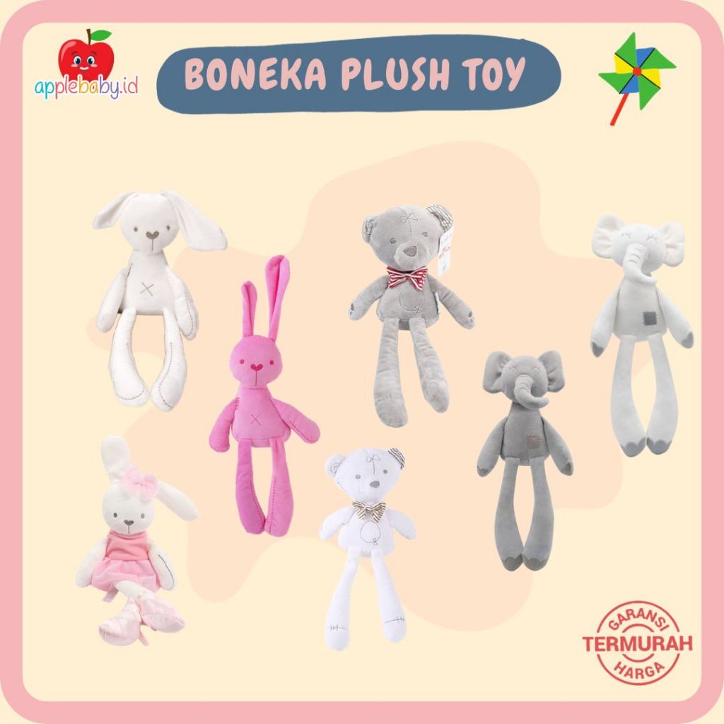 Jual Boneka Plush Doll Boneka Kelinci Boneka Anak Boneka Lucu Boneka ...
