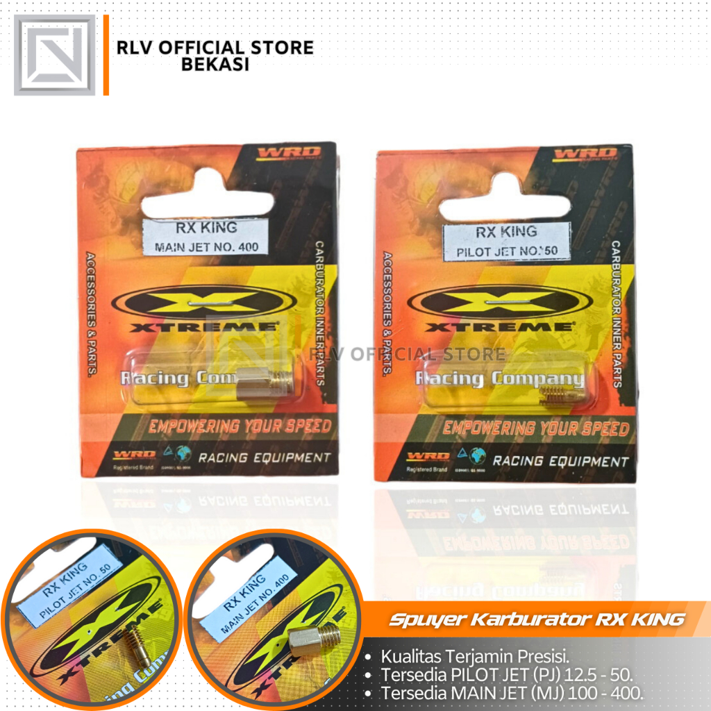 Jual SPUYER KARBURATOR PILOT JET MAIN JET KARBURATOR YAMAHA RX-KING ...