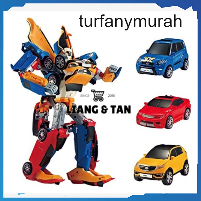 Jual Mainan Mobil Mobilan Bisa Rubah Jadi Robot Besar 3in1 UK 28CM ...