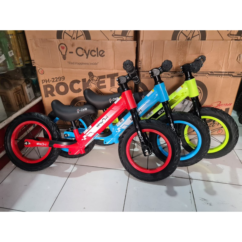Jual Sepeda Keseimbangan / Balance Bike / PUSH BIKE / PUSHBIKE ICYCLE / I CYCLE ROCKET / ROCKET ...