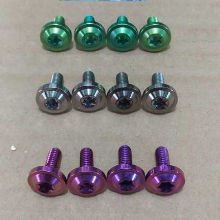 Jual Baut Titanium Gr 5 Set Dek Injakan Vario 110 125 150 | Shopee Indonesia