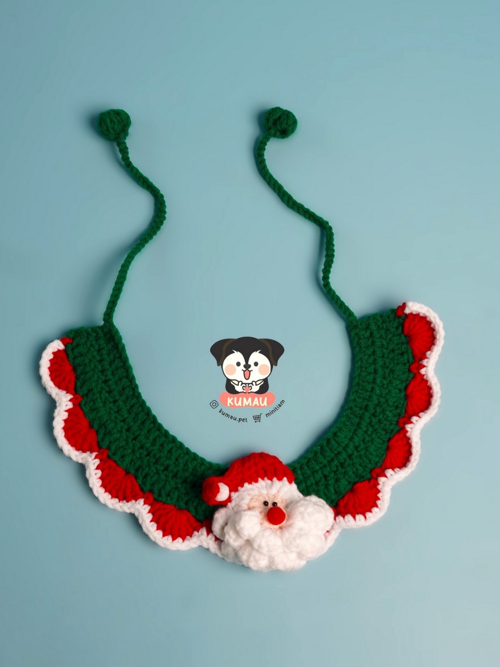 Jual Christmas Santa Claus Green / Pet collar / Kalung Anjing Kucing ...