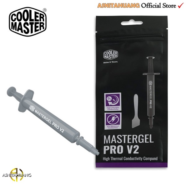 Jual Thermal paste Cooler Master MASTERGEL PRO V2 Pasta Termal CPU VGA ...