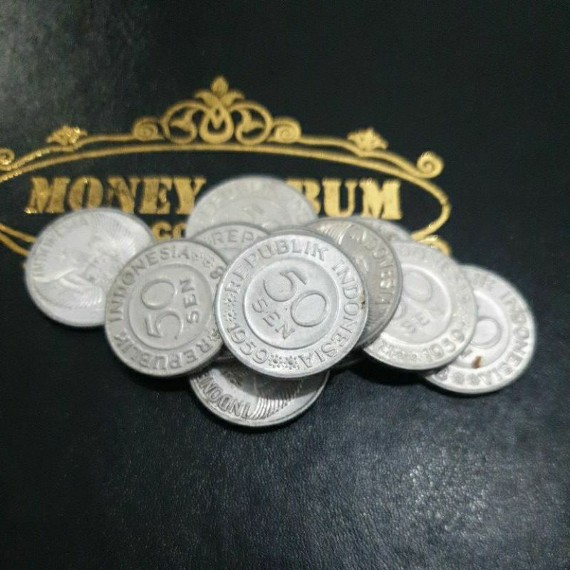 Jual Koin 50 Sen Garuda (Tahun Campur) | Shopee Indonesia