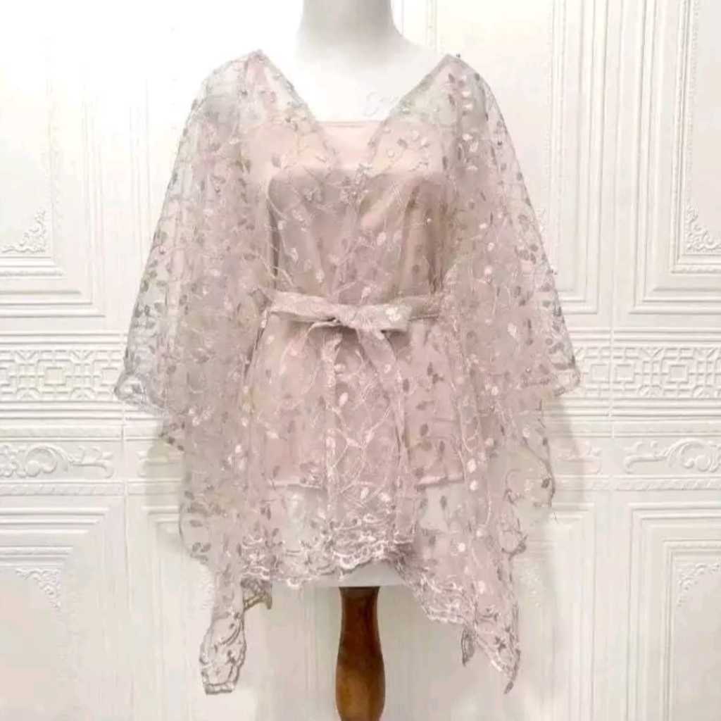 Jual Outer brokat kondangan , cardigan brokat tali , outer pesta ...