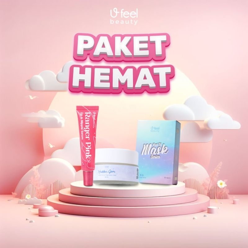 Jual [Paket Hemat 3 in 1] UFB Axillary Cream & UFB Peel Of Mask Series ...