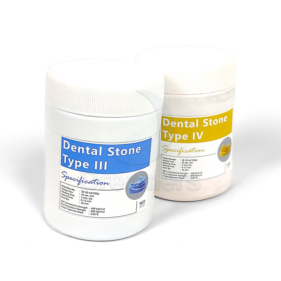 Jual Sentuhan Personal GIPS STONE Neo Aid Dental Stone Bahan Cetak Gigi ...