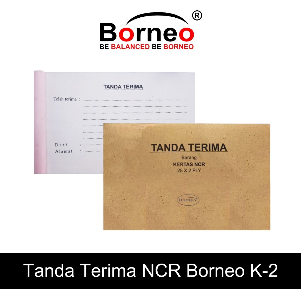 Jual TANDA TERIMA 25X2PLY BORNEO/PCS | Shopee Indonesia