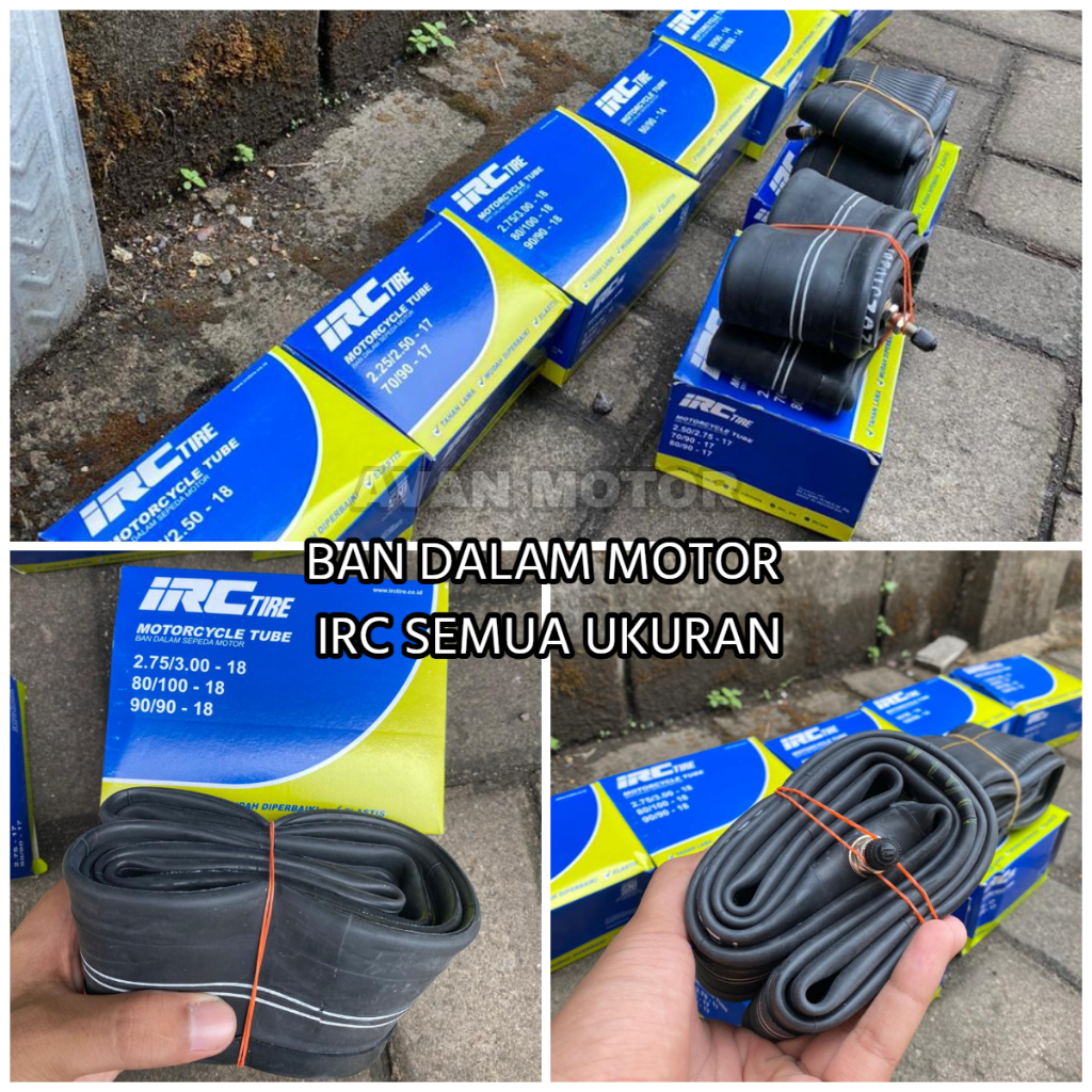 Jual BAN DALAM MOTOR IRC SEMUA UKURAN | Shopee Indonesia