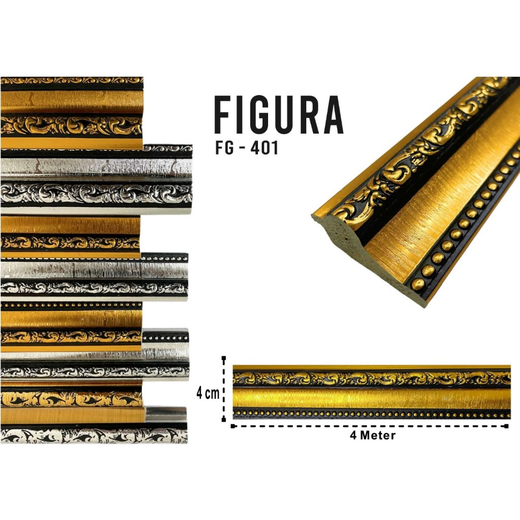 Jual Bingkai Pvc/Frame/List Siku/Figura/ Lis plavon PVC harga perbox ...