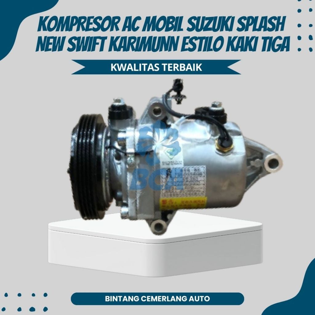 Jual COMPRESSOR KOMPRESOR AC Mobil Suzuki Splash New Swift Karimun ...