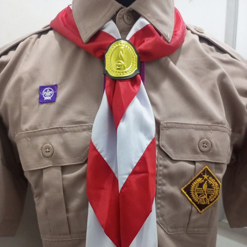 Jual hasduk pramuka merah putih kacu pramuka | Shopee Indonesia