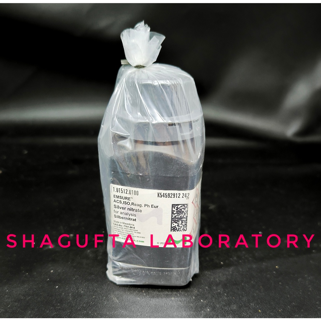 Jual Silver Nitrate Merck 100gram / Perak Nitrat Pro Analis / AgNO3 ...