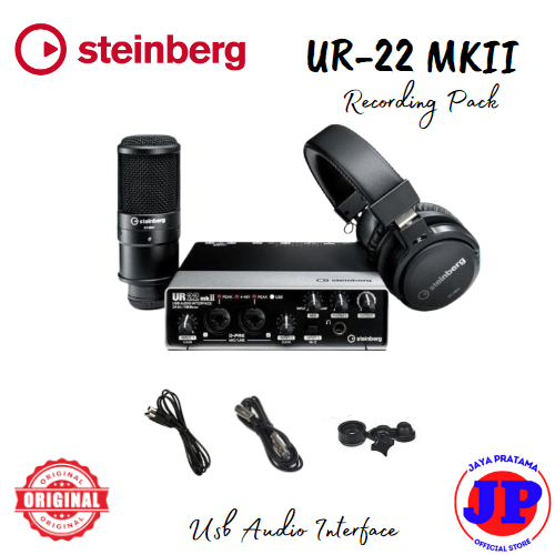 Jual Steinberg UR22 MKII Recording Pack USB Audio Interface Paket ...