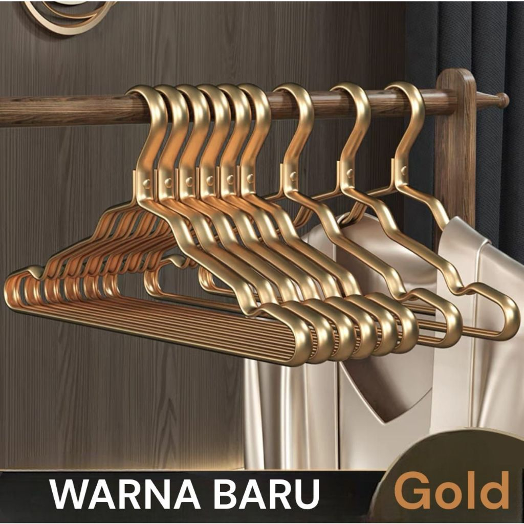 Jual S1 Hanger Aluminium/ Hanger Kuat / Hanger Premium | Shopee Indonesia