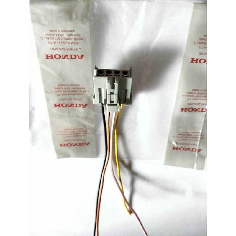 Jual Kabel socket soket pin 4 kunci kontak motor honda Beat / Scoopy ...