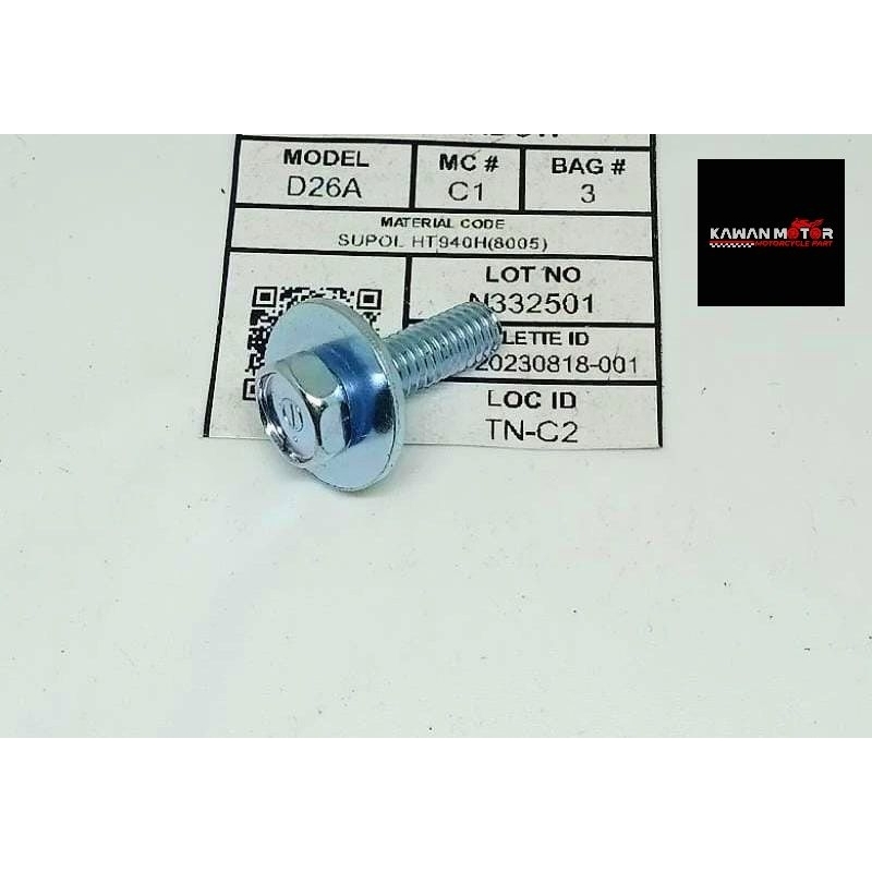 Jual Baut Cover Knalpot Motor Universal Kualitas OEM | Shopee Indonesia