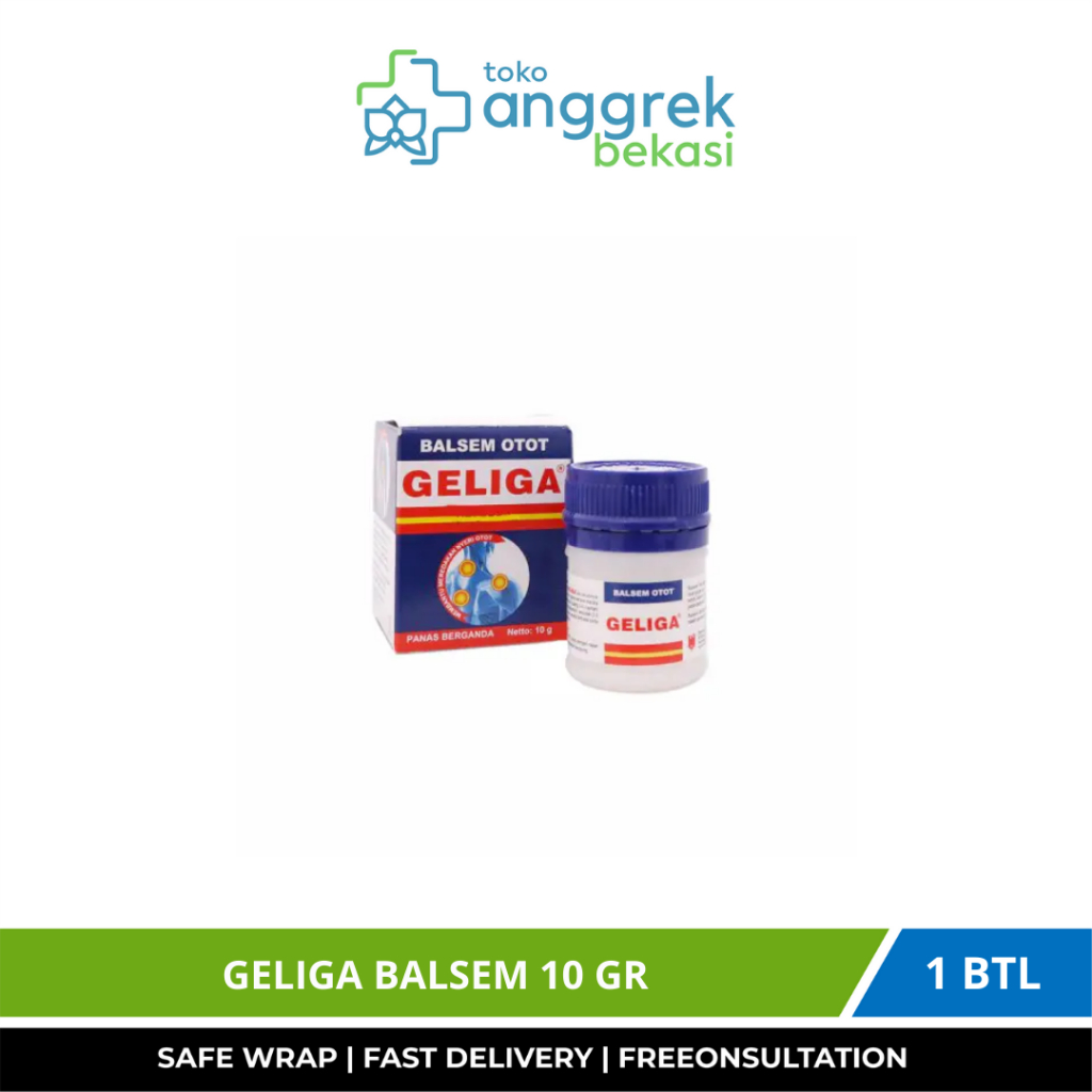 Jual GELIGA BALSEM 10 GR/20 GR/40GR PEREDA NYERI OTOT | Shopee Indonesia