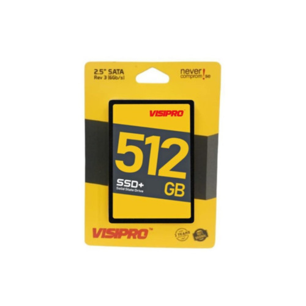 Jual SSD 512GB 2.5" SATA 3 6GB/s VISIPRO 100% ORIGINAL | Shopee Indonesia