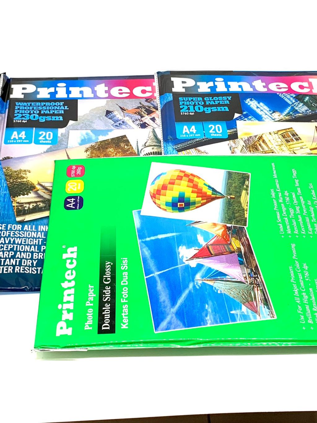 Jual PRINTECH Kertas Foto / Photo Paper Super Glossy A4 210g / 230g / Double side 260g | Shopee ...