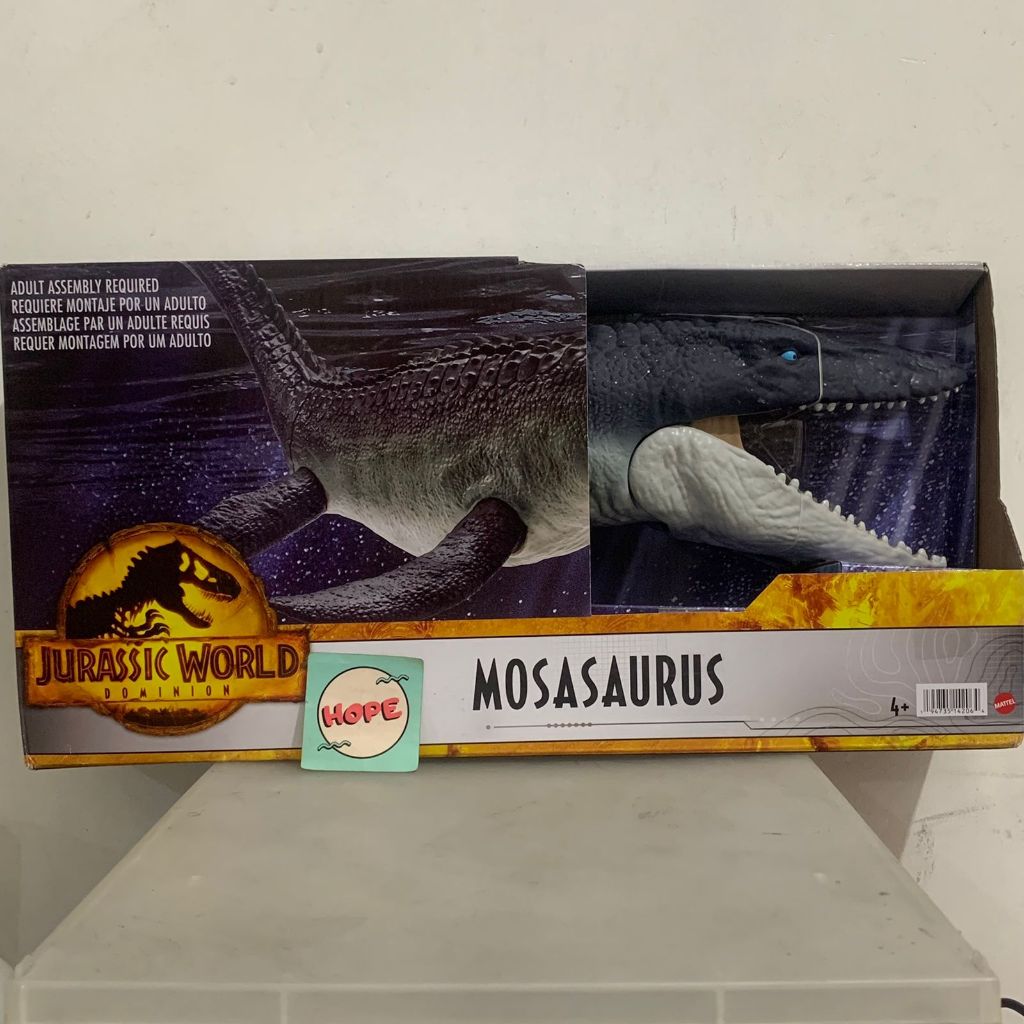 Jual Jurassic World Dominion Mosasaurus Original Mattel | Shopee Indonesia
