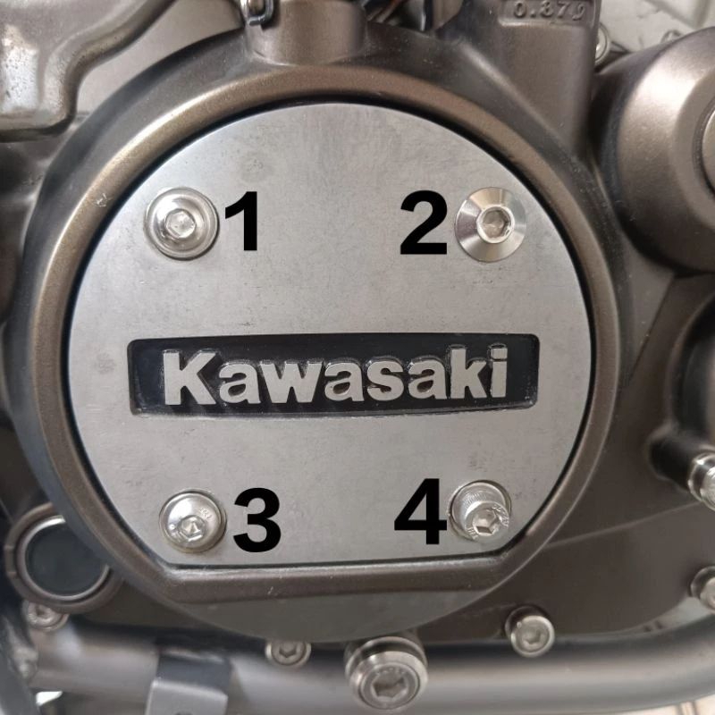 Jual Baut Cover Blok Ninja 150 RR SS R Stainless Asli | Shopee Indonesia