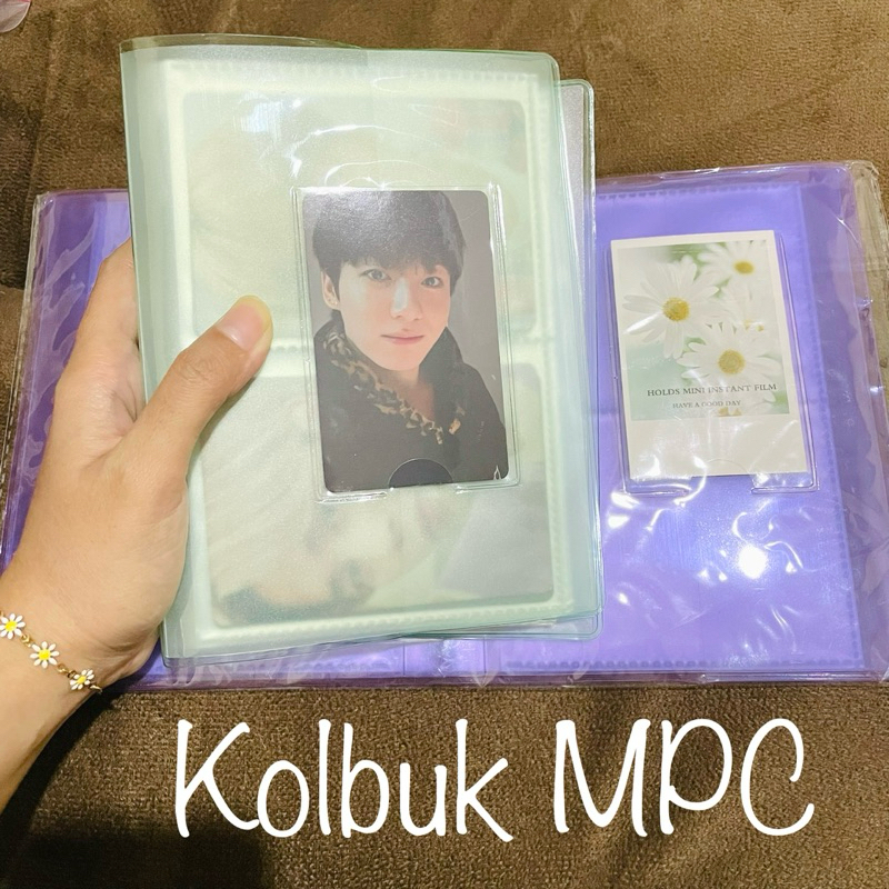 Jual Aneka Album Foto Binder MPC Kolbuk Photocard Collection Book Hijau ...