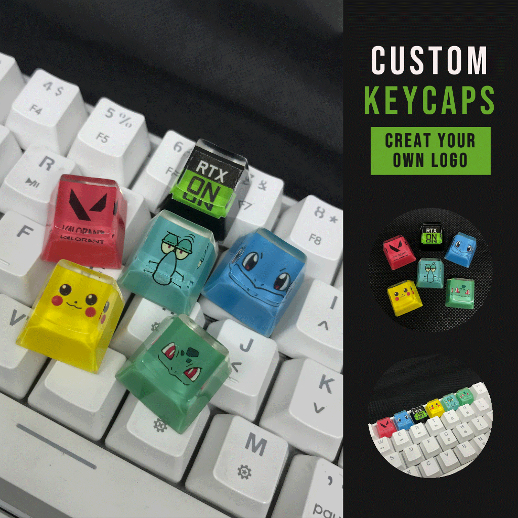 Jual Custom Resin Keycap For Cherry Mx Mechanical Keyboard (Harga Bukan ...