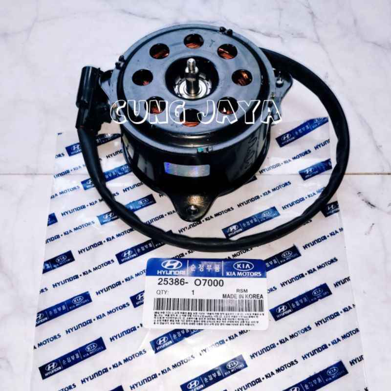 Jual MOTOR FAN MOTORFAN RADIATOR HYUNDAI CRETA STARGAZER ASLI KOREA ...
