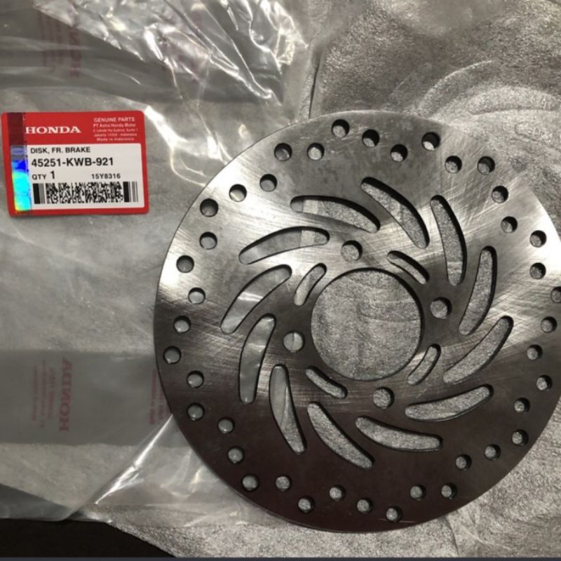 Jual Piringan Rem Cakram Depan KWB Blade, Revo 110 AHM | Shopee Indonesia