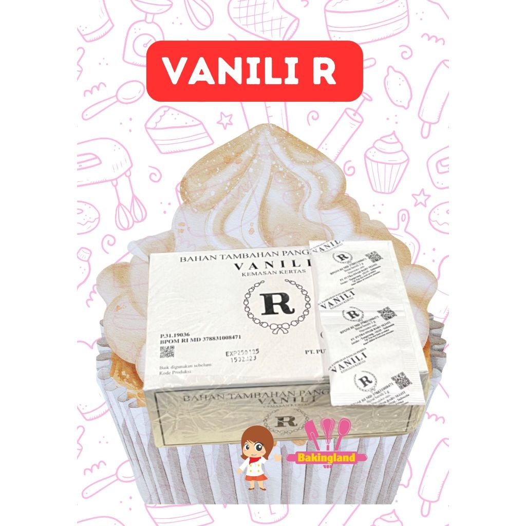 Jual Vanili / Vanila R sachet bubuk | Shopee Indonesia