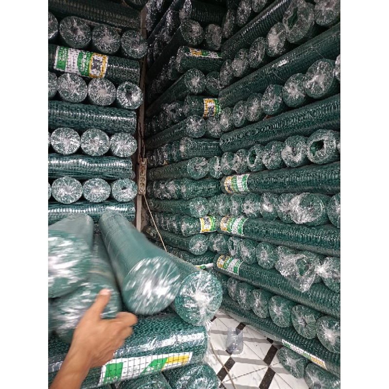Jual Kawat Ram Loket Hijau Ijo 1/2 " Inch 1/2 Inchi Inci 1 Roll 1Rol 1 ...