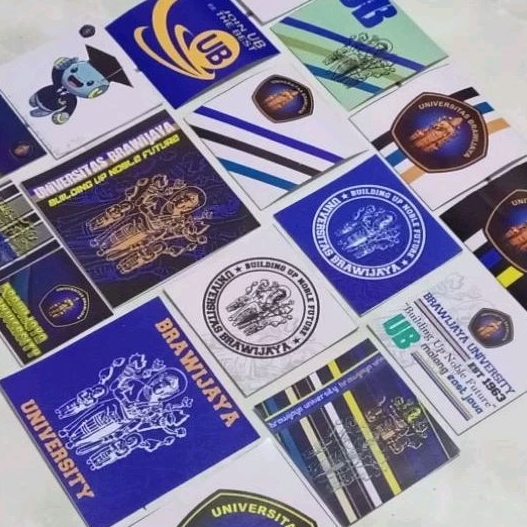 Jual Stiker Pack Universitas Brawijaya Malang UB KAMPUS merchandise ...