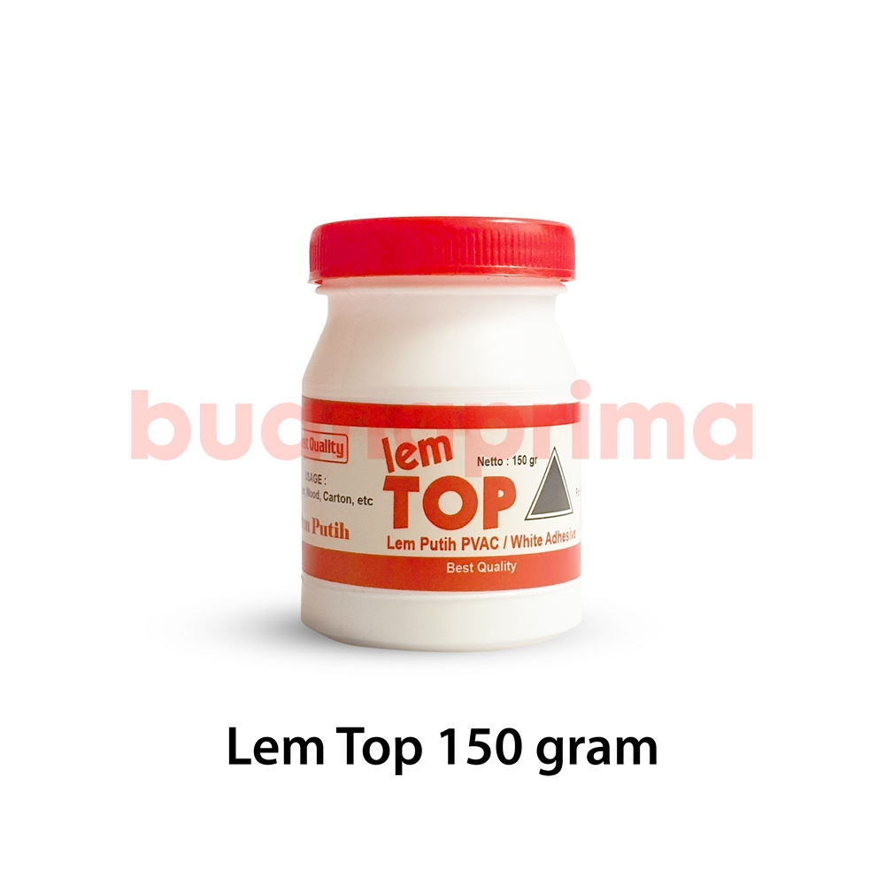 Jual Lem Top 150 gram Glue Putih PVAc | Shopee Indonesia