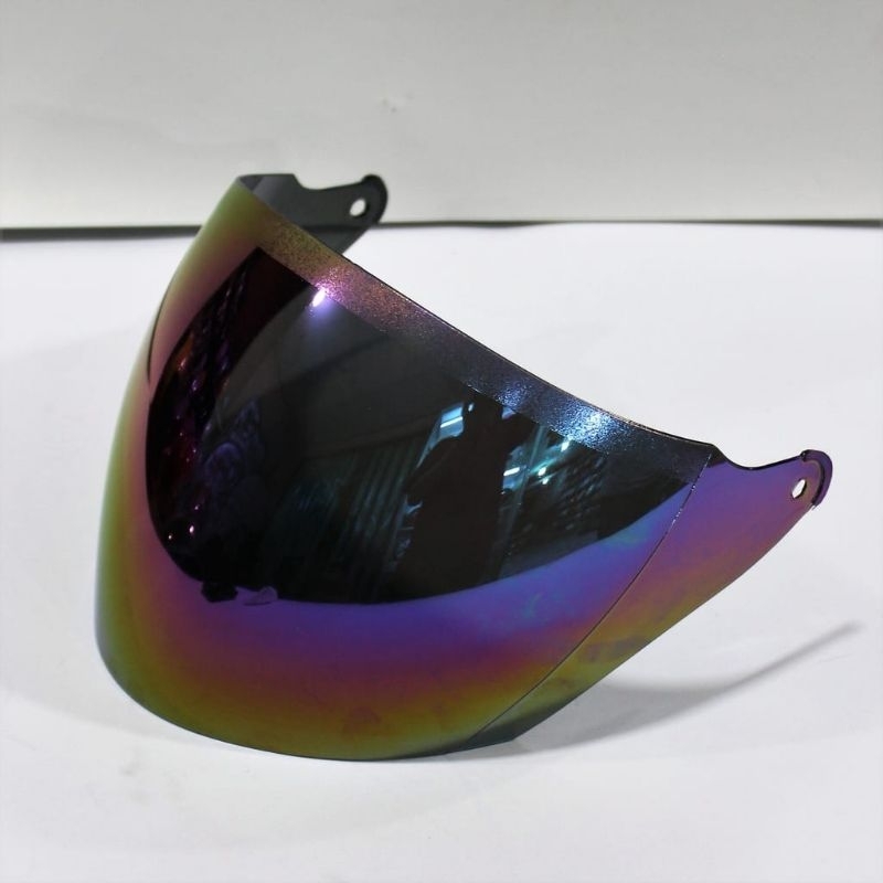 Jual Kaca Helm evo figter Warna pelangi Visor Evo rainbow kaca helm GM ...