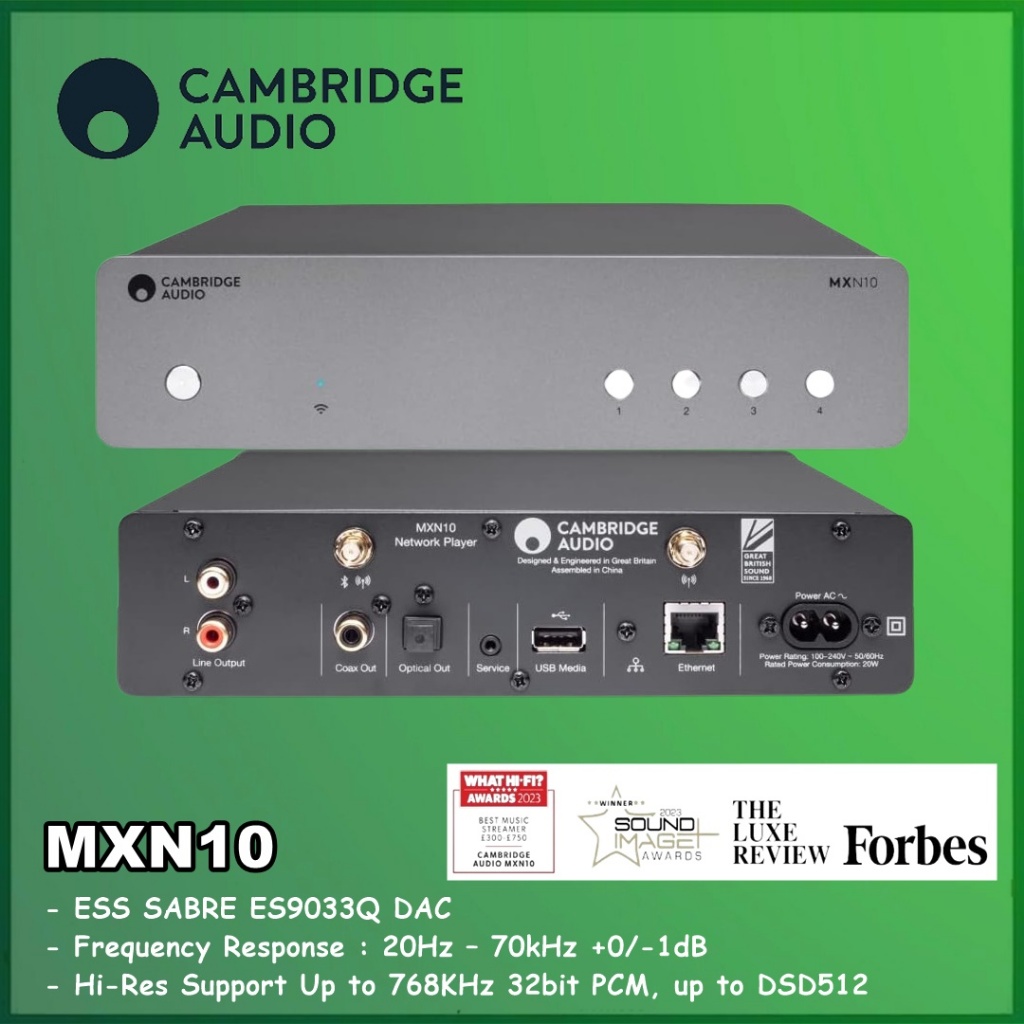Jual Cambridge Audio MXN 10 Hi-Res Network Audio Player & Streamer ...