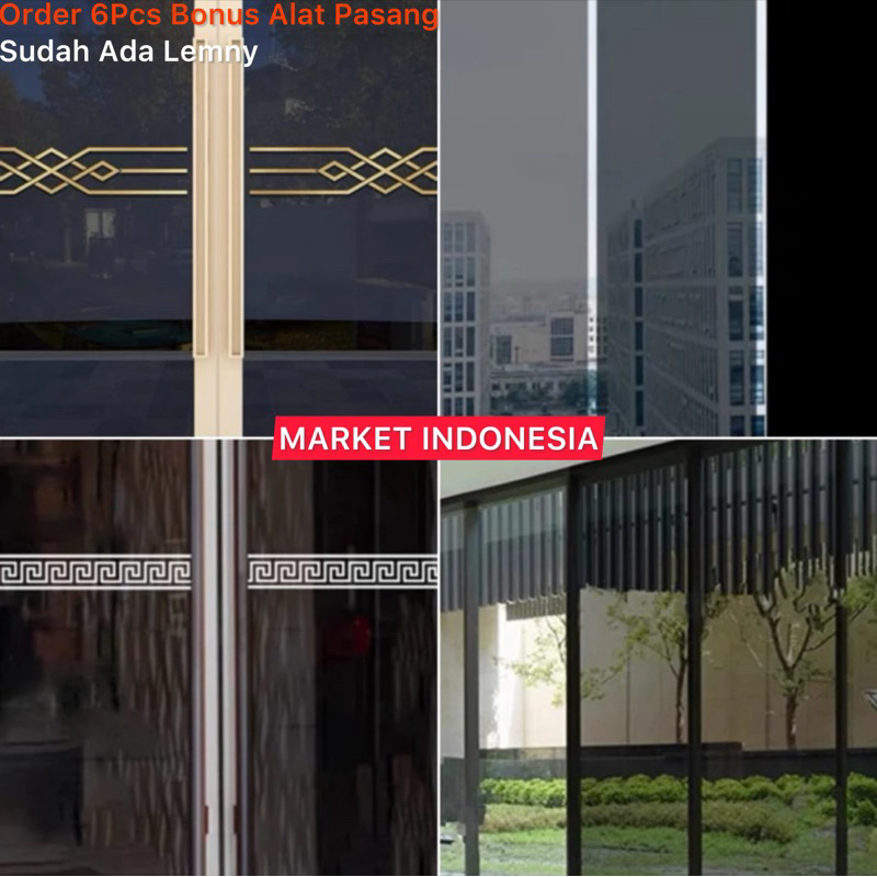 Jual Stiker Kaca One Way / Dari Luar Tidak Bisa Lihat Dalam / Dari ...