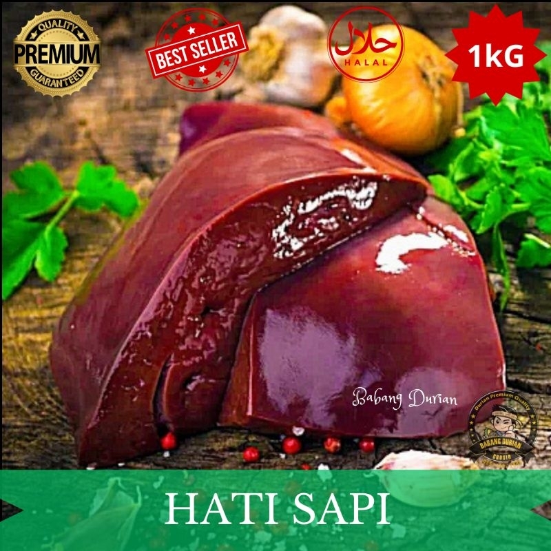 Jual HATI SAPI PREMIUM 1KG HALAL FROZEN JAMINAN KUALITAS NO. 1 | Shopee ...