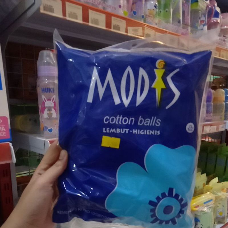 Jual Modis cotton balls 100pcs || kapas bulat | Shopee Indonesia