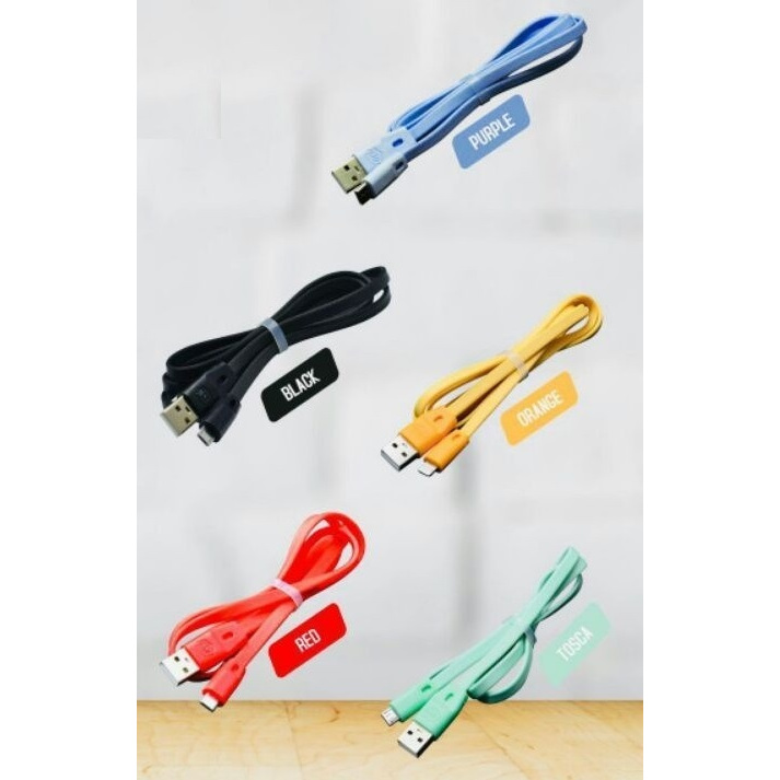 Jual KABEL DATA MACARON HKW MICRO IPHONE DAN TYPE C | Shopee Indonesia