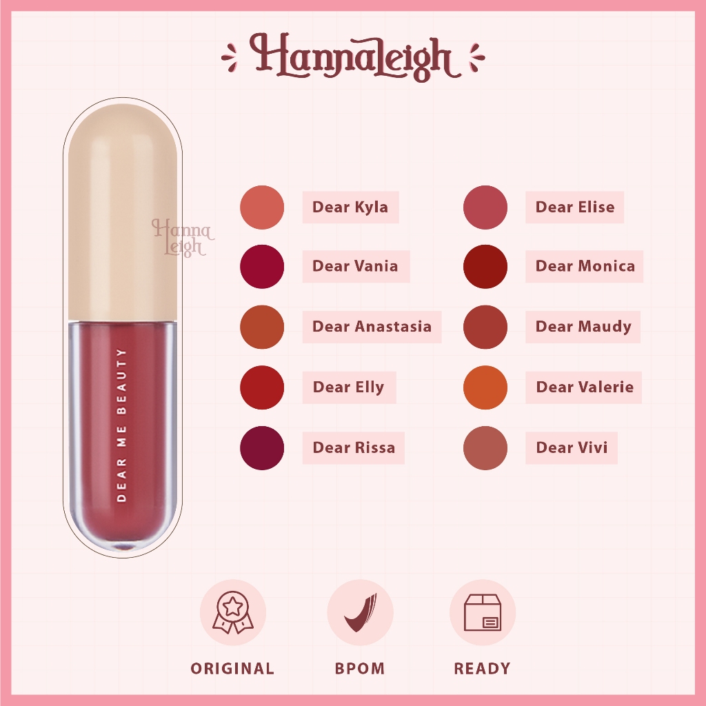Jual DEAR ME BEAUTY - Serum Lip Tint 3.5ml | Shopee Indonesia