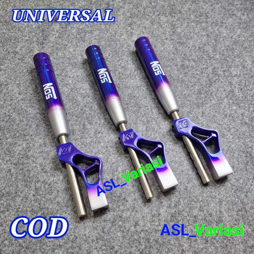 Jual Shift Knob Ekstender Mobil Set Tuas Persneling Burn Tip Blue ...